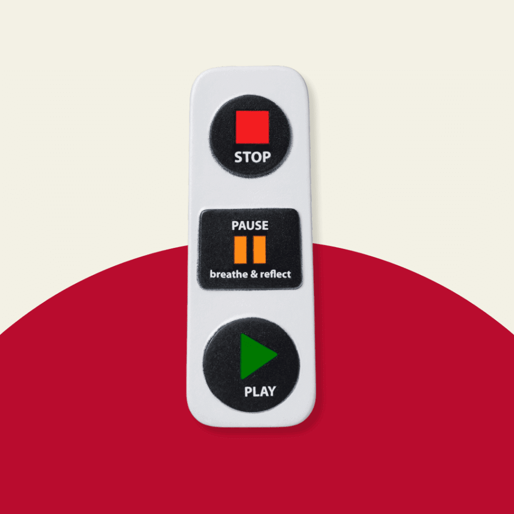 Learn - 'Stop, Pause, Play' Remote Control - Learn