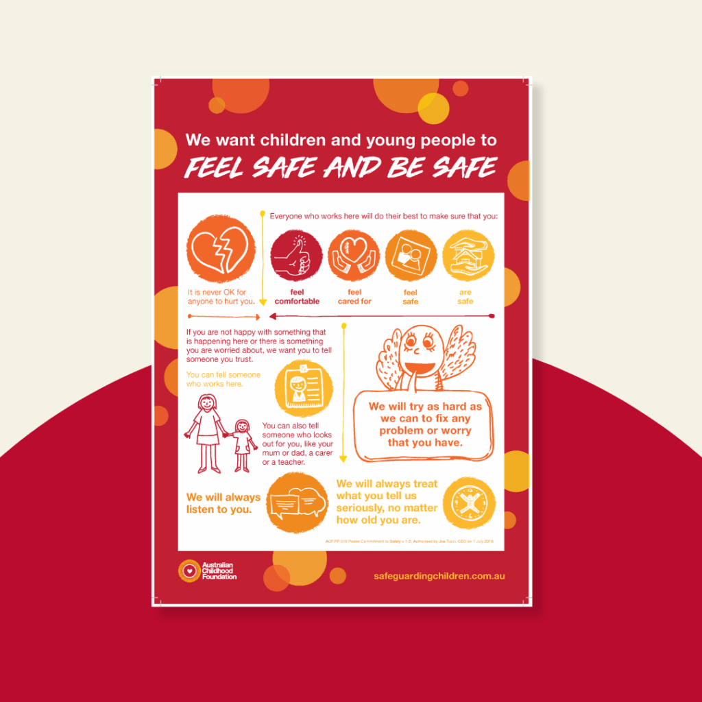 Learn - Safeguarding Posters: Feel Safe and Be Safe Poster - Learn